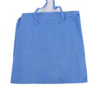 China Non Woven Polypropylene  Disposable Medical Gowns CE FDA Approval With Knit Cuff for sale