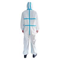 China Medical Disposable Coveralls Heavy-Duty Protective Suits Chemical Protection Work wear for Cleaning, Health-Care for sale