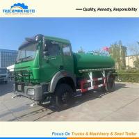China BEIBEN 1629 4x2 8000L Water Sprinkler Truck WP10 290HP Euro 3 for Landscaping for sale