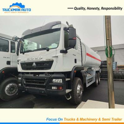 China SINOTRUK HOWO TX 6X4 20000L Fuel Tanker Truck WP12S400E201 Engine for Djibouti for sale