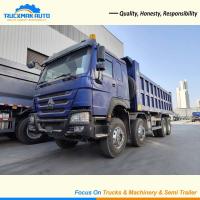 China SINOTRUK HOWO 8x4 50 Ton Dump Truck WD615.47 Engine 12 Wheeler Tipper for sale