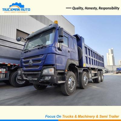 China SINOTRUK HOWO 8x4 50 Ton Dump Truck WD615.47 Engine 12 Wheeler Tipper for sale