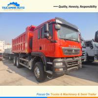 China SINOTRUK HOWO TX 6x4 371HP 30 Ton Dump Truck for Ghana Export for sale