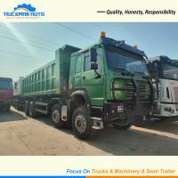 China SINOTRUK HOWO 8x4 25CBM Tipper Truck 371HP for Construction Mining for sale
