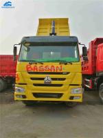 China Used Howo Dump Truck 25 Tons 74790km 375HP EURO III Manual Gearbox for sale