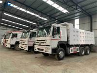 China Howo 19.32m3 Used Tipper Truck 375HP Euro 3 76531kms Dump Truck for sale