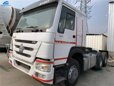 China 2016 Used Howo 10 Wheeler Tractor Truck 375HP 50 Ton Loading Capacity for sale