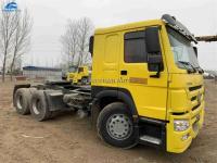 China high horsepower Used Tractor Trucks  Sinotruk Tech Engine 371hp For Ghanac for sale