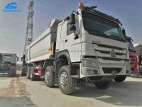 China Customized 12 Wheel Dump Truck , 8x4 Tipper Truck  With 50 Tons Loading Capacity for sale