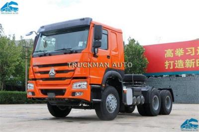China SINOTRUK HOWO 371HP Heavy Duty Prime Mover Truck 102km/h One Bed Cabin for sale