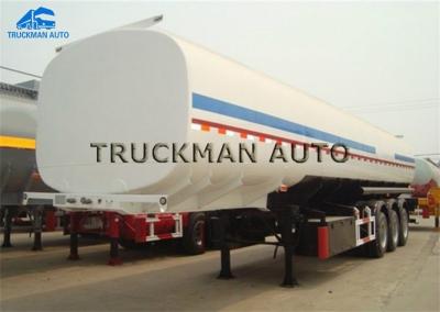 China 50 Cubic 3 Axles Oil Tank Trailer Truckman 50 Tons Loading Capacity Fuel Tanker for sale
