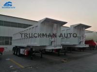 China 60 Ton Dump Semi Trailer 3 Axles Heavy Duty Mining Transport Q345 Steel for sale