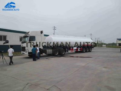 China 50000 Liter 50m3 Fuel Tank Semi Trailer 3-8 Compartments Q345 Carbon or Aluminum for sale