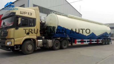 China 50m3 V Type Powder Concrete Mixer Trailer 50 Tons Loading Capacity 11000x2500x4000mm for sale
