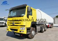 China Carbon Steel Fuel Oil Tank Trailer 50000L 5 Compartments with Fuwa Axles for sale