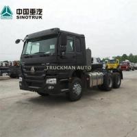 China SINOTRUK HOWO 10 Wheel Prime Mover Truck 371HP 400L Oil Tank Heavy Duty Tractor for sale