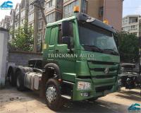 China Howo Sinotruk 6x4 Tractor Truck , Prime Mover Trailer 80 Tons Loading for sale