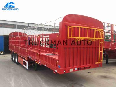 China Q345 Mn Semi Trailer Truck , Semi Storage Trailers Transporting Cargo And Containers for sale