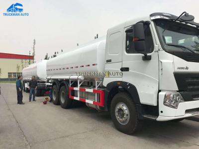 China 3 Axle 10-40 Ton Full Gasoline Tank Trailer 15-25m3 Volume Fuel Tanker for sale