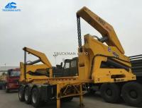 China 40ft 40 Tons Container Side Loader Trailer High Lifting Capacity 3 Axles Fuwa for sale