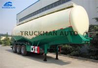 China FUWA 74m3 Bulk Cement Tanker Trailer 40000kg Payload 15m Delivery Height for sale