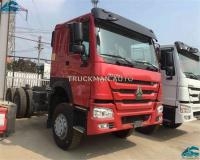China 60-80 Tons Loading 10 Wheeler Tractor Head Engine Power 371hp 273kw Easily Operating for sale