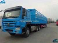 China Sino Howo 6x4 Prime Mover Truck 420hp Euro 2 Emission HW76 Cabin White for sale