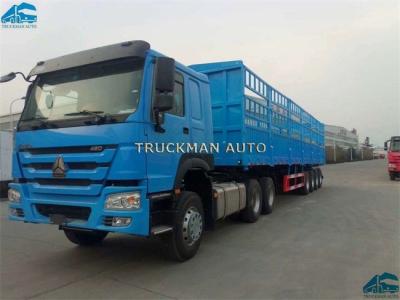 China Sino Howo 6x4 Prime Mover Truck 420hp Euro 2 Emission HW76 Cabin White for sale