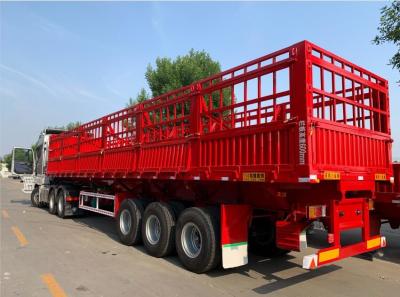 China T700 High Tensile Fence Semi Trailer 3x13t Axles 60 Tons Loading Logistics for sale