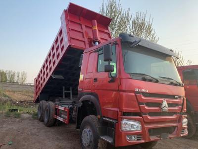 China 371hp Euro 2 Engine 6x4 Used HOWO Dump Truck for sale