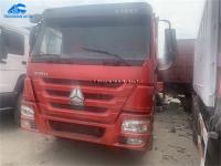 China Sinotruk Howo 371hp 18 CBM Used Tipper Truck 2016 with New Cargobox for sale