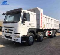 China 2016 Howo 8x4 Second Hand Dump Truck With Mileage 50000 Kms for sale
