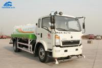 China Sinotruck Howo 8.25R16 10 CBM Water Sprinkler Truck Euro 3 Engine for Road Cleaning for sale