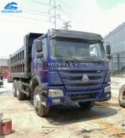 China Sinotruck Howo 6x4 371hp Used Dump Truck 2016 Model ZZ3257N3847A for sale