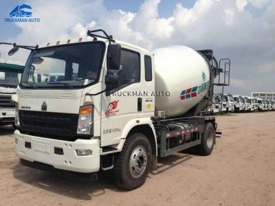 China Euro 4 Light Duty Sinotruk Howo 5 Cbm Mini Concrete Mixer Truck 130hp for sale