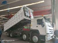 China SINOTRUK HOWO 371HP 12 Wheel Tipper Truck 75km/h 40-50 Ton Capacity for sale