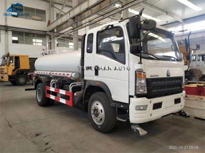 China SINOTRUK HOWO 5000 Liter Water Truck for Construction Site Dust Control for sale