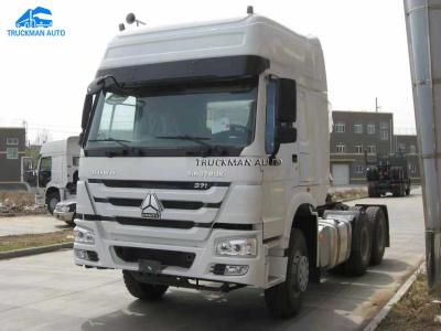 China Sinotruck 371HP Prime Mover Truck 70 Tons 600L Fuel Tank Tractor Head for sale