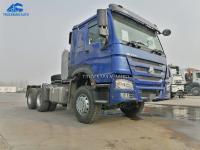 China Right Hand Drive 50 Ton Howo Trailer Truck 371HP 1400L Fuel Tank for sale