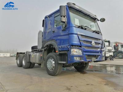 China Right Hand Drive 50 Ton Howo Trailer Truck 371HP 1400L Fuel Tank for sale