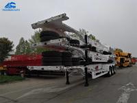 China Main Beams Q345B Container Semi Trailer With 6pcs Brake Chamber for sale