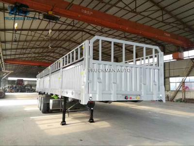 China 3x13 Tons Side Wall Trailer For Livestock Transport for sale