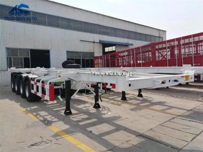 China 4 Axle 40FT Container Semi Trailer 50 Ton Capacity for West Africa Logistics for sale