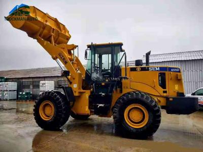 China SEM655D 5 Ton Payloader WEICHAI 162kW Mechanical Engine 3 Cubic Bucket for sale
