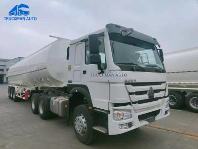 China 40 Cubic Meter 5 Compartment Oil Tank Trailer Q235 Steel 40000 Liter Fuel Transport for sale