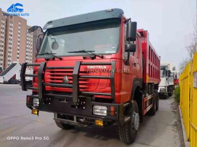 China 371HP 6x4 Sino Dump Truck 30 Ton Military Bumper South Sudan for sale