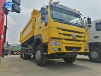 China SINOTRUCK HOWO 371HP Heavy Duty Dump Truck U Shape Cargo Box 25-30 Tons for sale