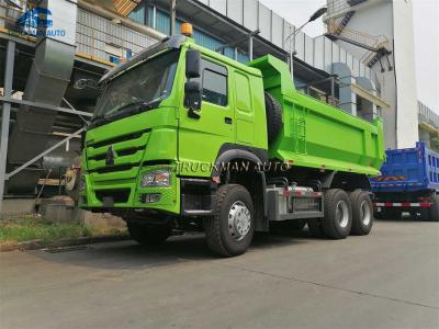 China SINOTRUK HOWO 371HP 6x4 Tipper Truck 18m3 U Shape Bucket 10 Wheel Tubeless Tire for sale