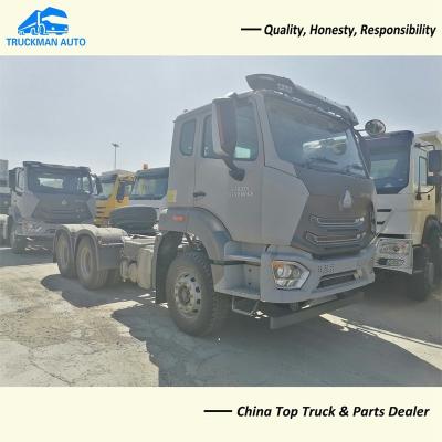 China SINOTRUK HOHAN 6x4 371HP Prime Mover Truck Head for Container Transport 50 Ton Capacity for sale