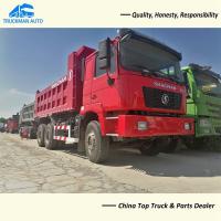 China 10 Wheel 30 Tons 380HP SHACMAN F2000 Dump Truck For Construction Work for sale